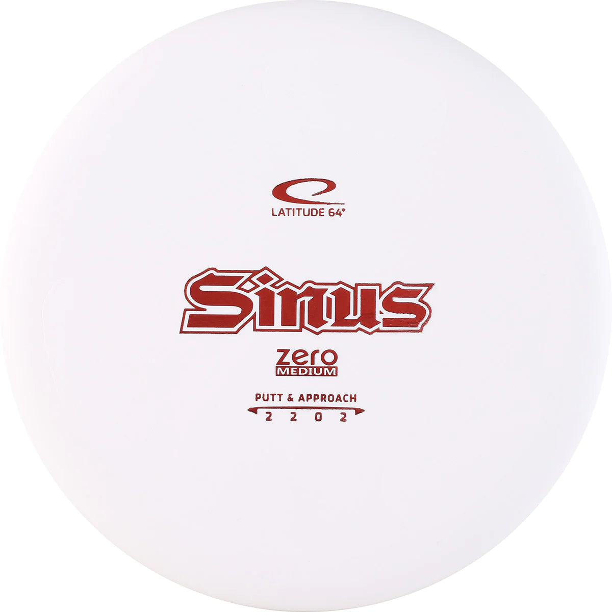 Latitude 64 - SINUS - Zero MEDIUM - Putt & Approach – GolfDisco.com