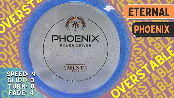 Mint Discs Eternal Phoenix, Overstable Distance Driver – GolfDisco.com
