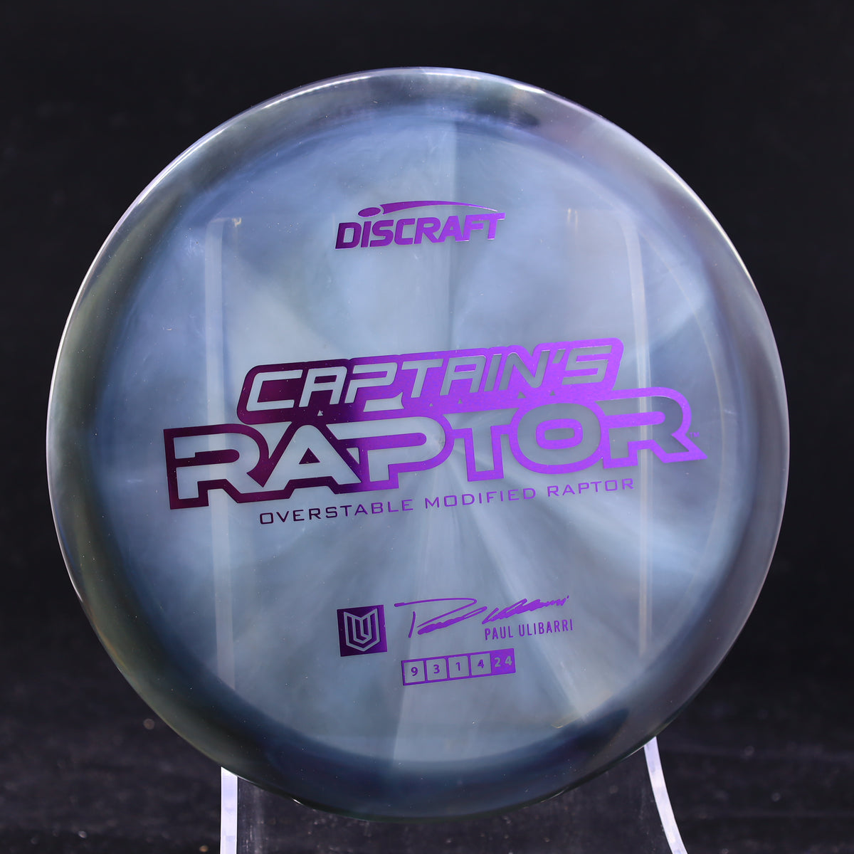 DISCRAFT - 2025 Z Swirl Captains Raptor - Paul Ulibarri – GolfDisco.com