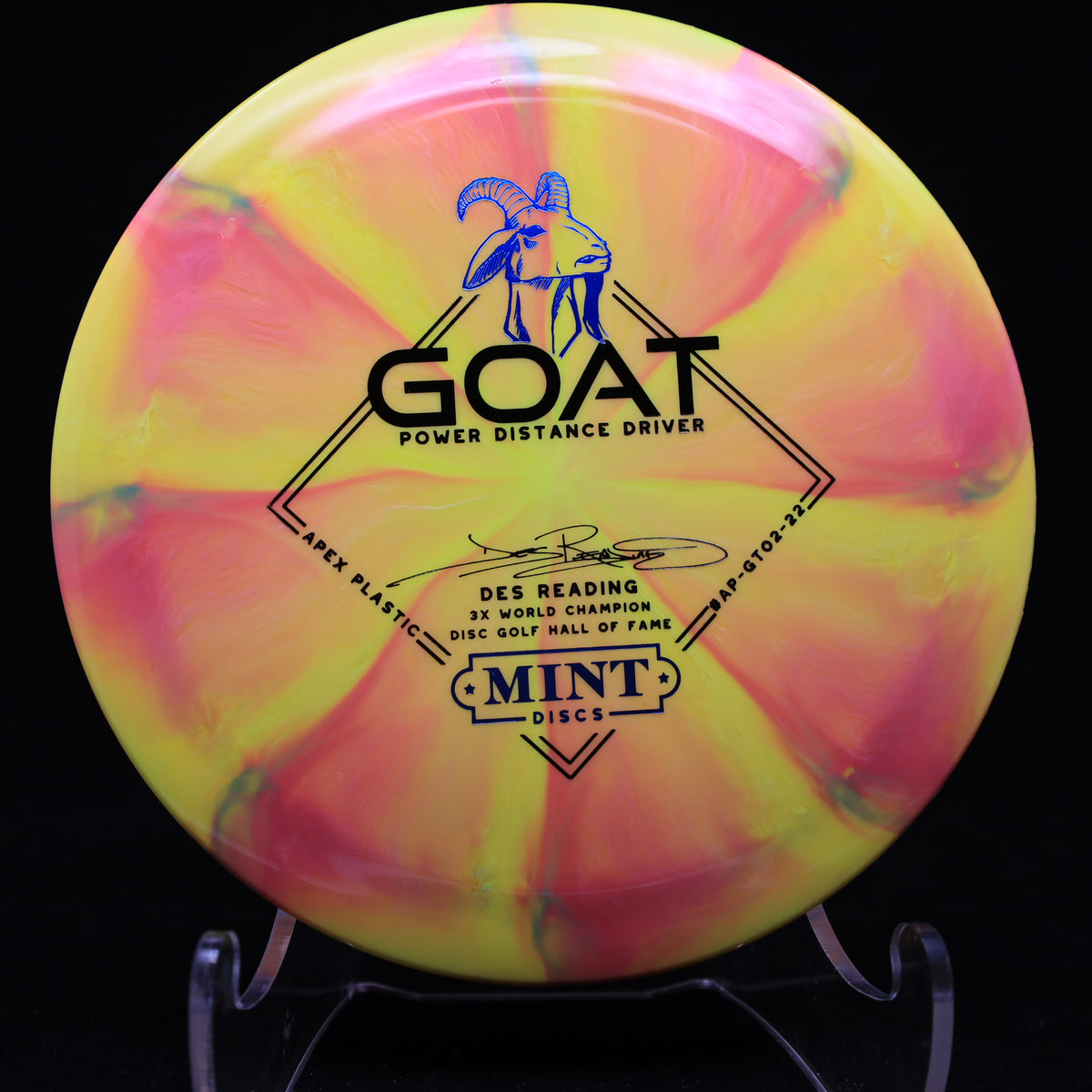 Mint Discs Second Run Swirly Apex Goat | GolfDisco – GolfDisco.com