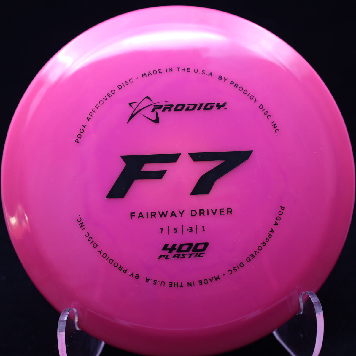 Prodigy - F7 - 400 Plastic - Fairway Driver – GolfDisco.com