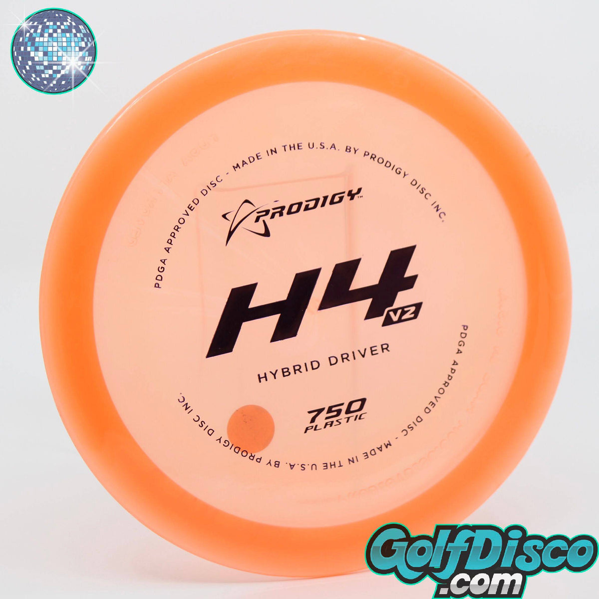 Prodigy - H4 (V2) - 750 Plastic - Hybrid Driver – GolfDisco.com