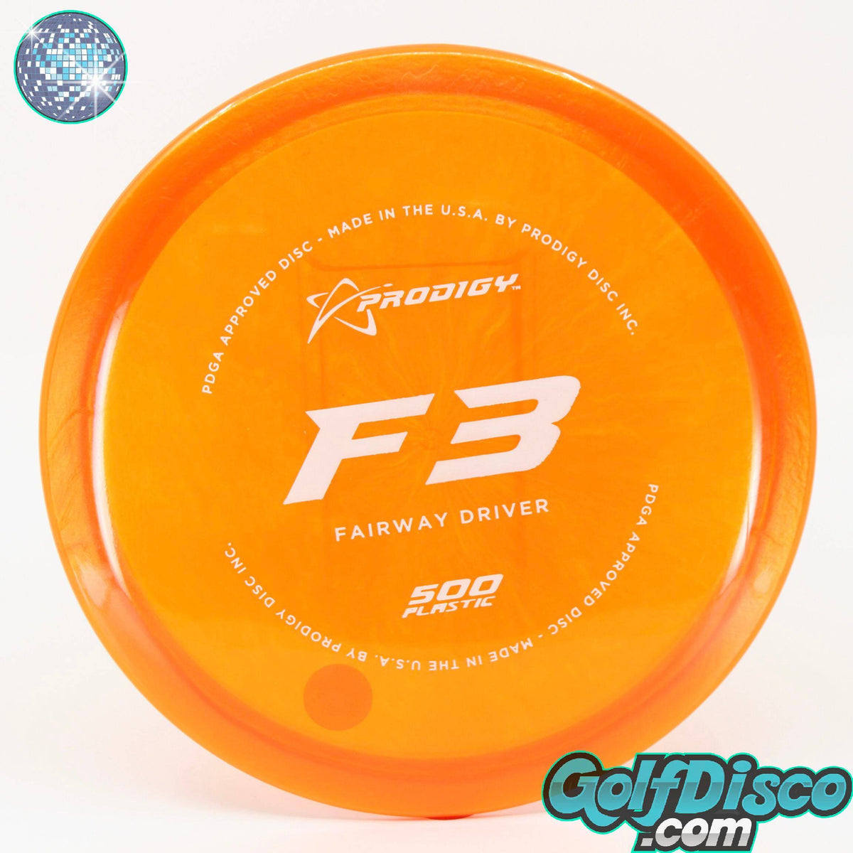 Prodigy - F3 - 500 Plastic - Fairway Driver – GolfDisco.com