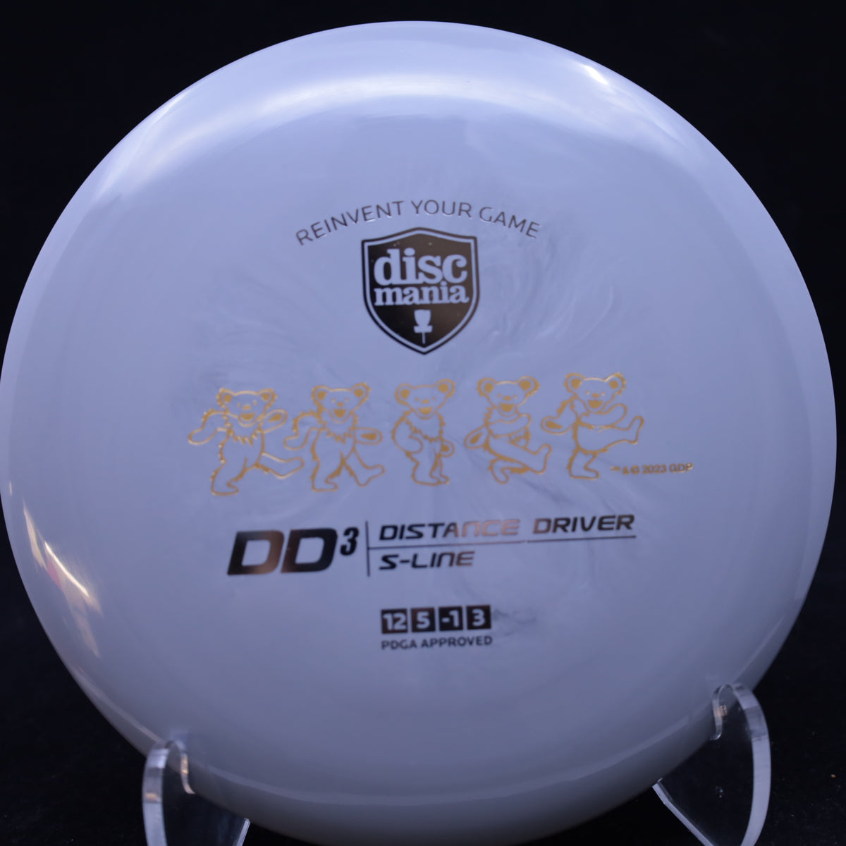 Discmania - DD3 - S-Line - Grateful Dead (Dancing Bears) – GolfDisco.com