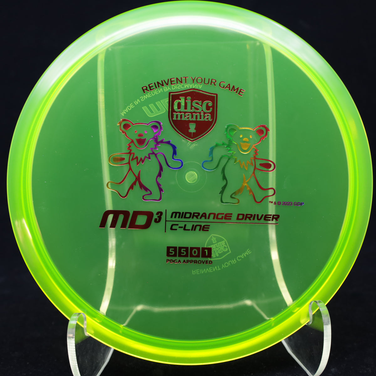Discmania - MD3 - C-Line - Grateful Dead Jerry Bears – GolfDisco.com