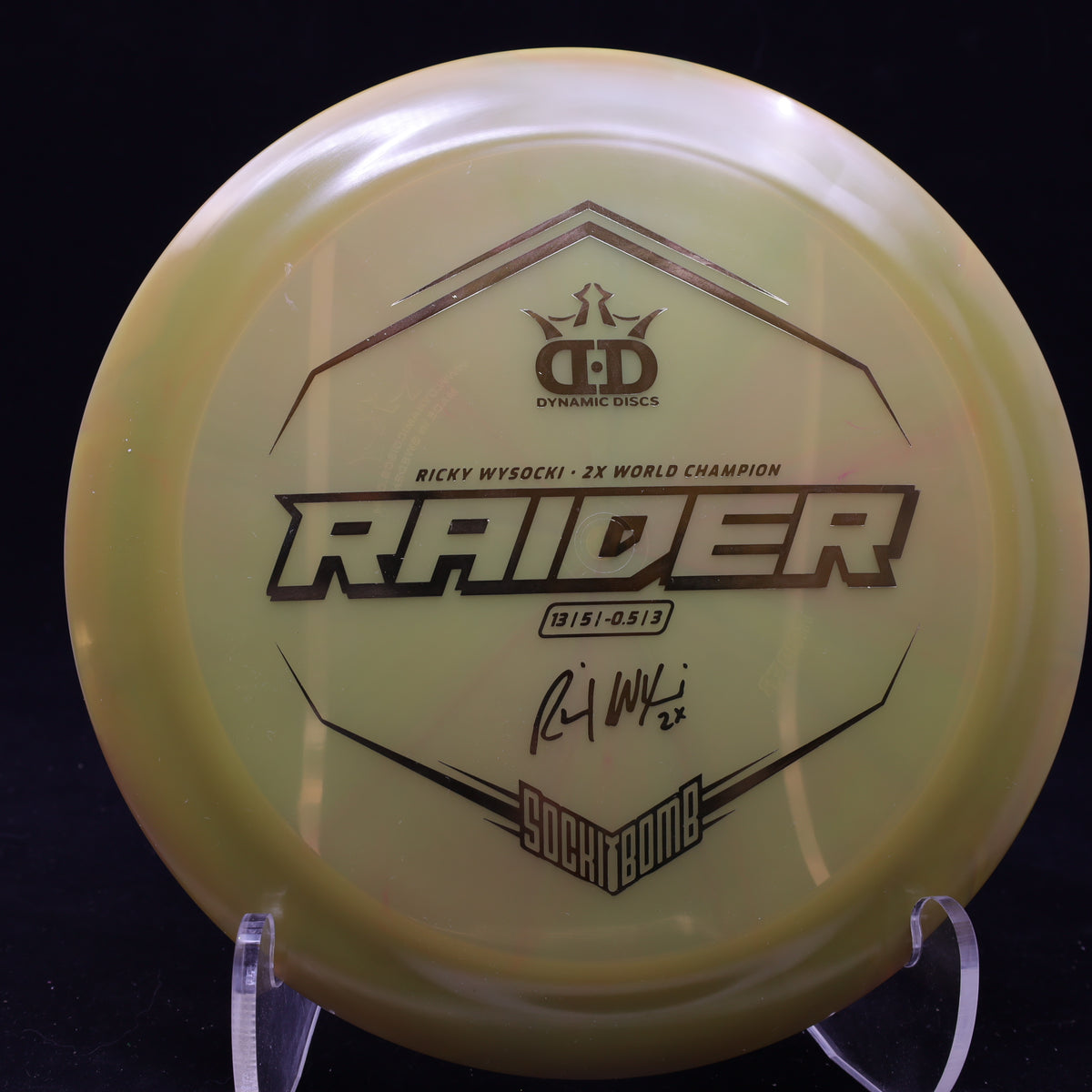 Dynamic Discs Lucid Raider - Ricky Wysocki Signature - GolfDisco.com