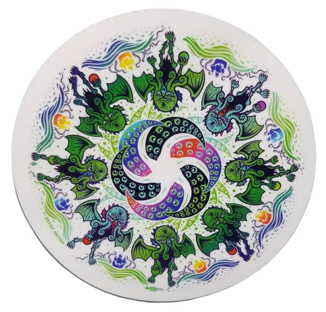 Disc Golf Stickers | Custom Designs for the Passionate Golfer ...